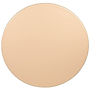 Flash Furniture Emmy 45" Round Natural Plastic Height Adjustable Activity Table Set with 4 Chairs