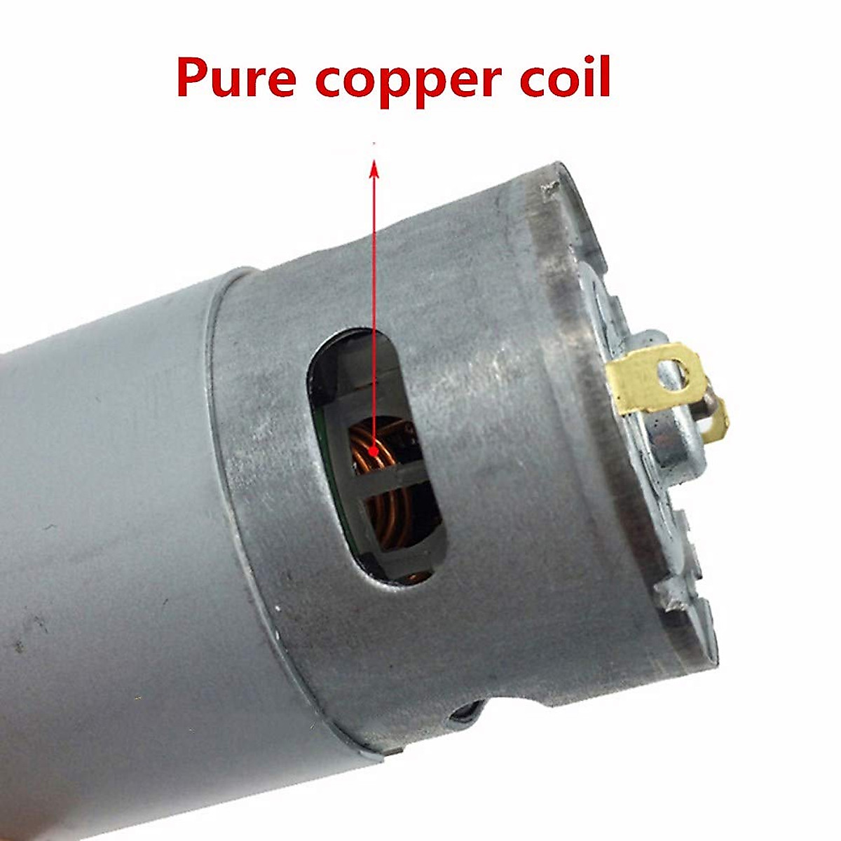 JIARUIXIN Universal 570 15000RPM Electric Motor RS570 12V High Power Motor Drive Engine Accessory for RC Car Children Ride on Toys Replacement Parts