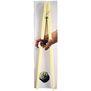 Set of 2 Clothespin Chopsticks! - Measures Approx. 9" Inches Long - Reusable Training Chopsticks - Beginners Chopsticks Perfect for any Age and Occasion! (2)
