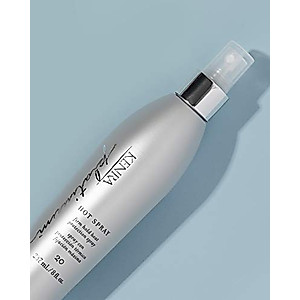 Kenra Platinum Hot Spray 20 | Heat Protection Styler | Long-Lasting, Firm Hold | Adds Vibrant Shine | Humidity & Thermal Protection | Clean Release From Heated Tools | All Hair Types | 8 fl. Oz