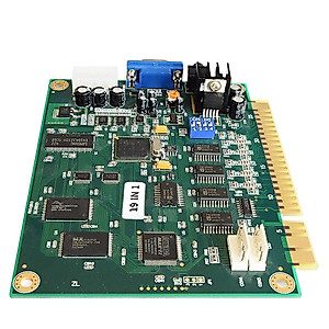 BLEE Classical Arcade Board 19 in 1 Arcade PCB Jamma Board Horizontal Jamma Multi Game CGA VGA Output