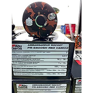 Abu Garcia Pro Rocket 6500 BRS Exclusive Snakehead PR-6500SHCAMO2