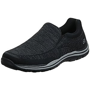 Skechers Men's Expected - Gomel Slip-on Loafer, Black, 11 M US