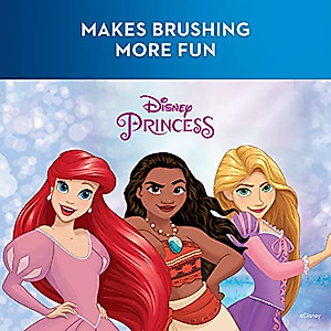 Oral-B Battery Powered Kids Rechargeable Electric Toothbrush Featuring Disney Princess, for Kids 3+ (Character May Vary)