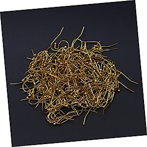 TEHAUX 200pc Earring Wire Hooks for Jewelry Making DIY Earrings Kit Beaded Studs Ear Hooks for Earrings Ear Plug Jewelry Accessories