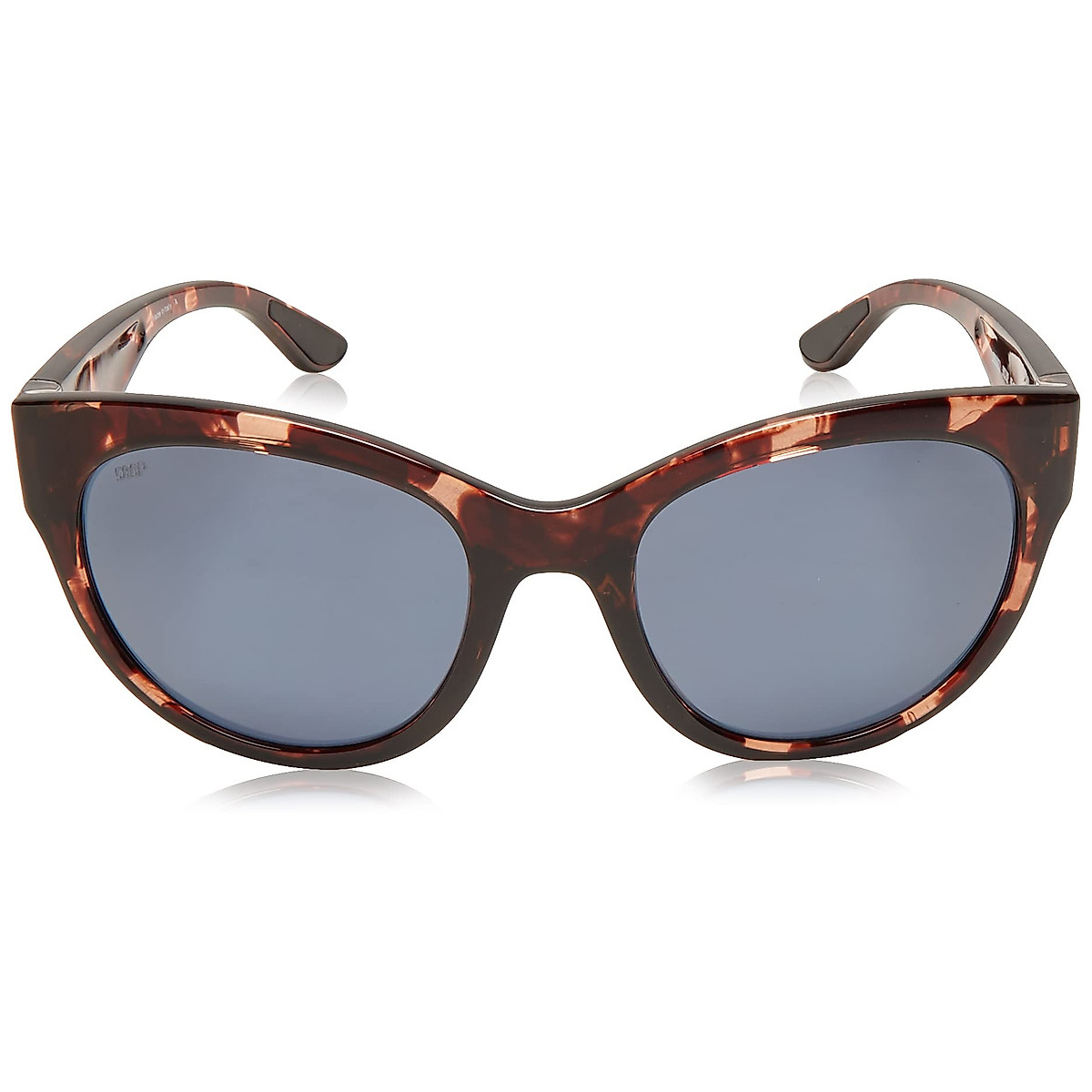 Costa Del Mar Woman Sunglasses Shiny Coral Tortoise Frame, Gray Lenses, 55MM