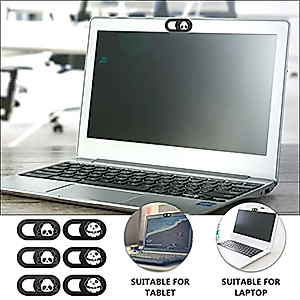 OSALADI Computers Laptops Computer Camera Cover 6PCS Camera Cover Slide Blocker Privacy Cover Webcam Sliding Cover Computers Laptops Camera for Computer