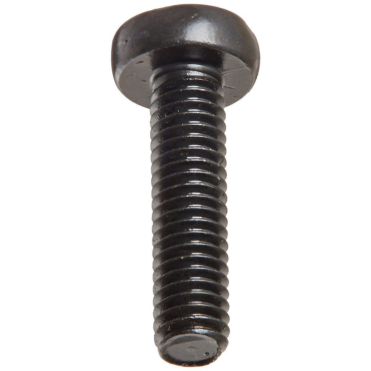 Small Parts M416D7985AB Steel Pan Head Machine Screw, Black Oxide Finish, Meets DIN 7985, #2 Phillips Drive, M4-0.7 Thread Size, 16 mm Length, Fully Threaded, Import (Pack of 100)