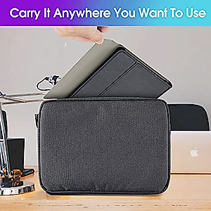 FunYaung Keyboard Case Compatible for Amazon Fire HD 8/8 Plus(10th, 2020 Release & 12th, 2022 Release), with Wireless Bluetooth Keyboard and Carrying Bag