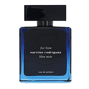 Narciso Rodriguez Bleu Noir Eau de Parfum Spray for Men, Blue, 3.3 Ounce