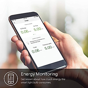 Kasa Smart Bulb, Dimmable Color Changing Light Bulb Work with Alexa and Google Home, 1000 Lumens 60W Equivalent, Amazon CFH&FFS, 2.4Ghz WiFi only, No Hub Required, 2-Year Warranty, 1-Pack (KL135)