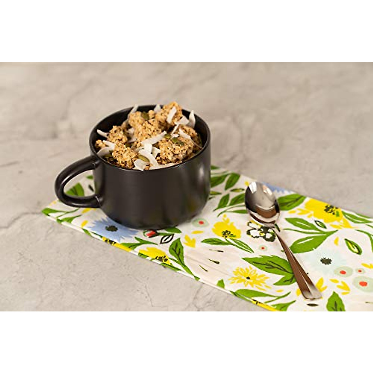 10 Strawberry Street Wazee Matte Coupe Dinnerware Set, 16 pc, Black