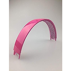 Replacement Top Headband Head Band Repair Parts Compatible with Beats Solo 2 Wired On-Ear Headphones (Pink)