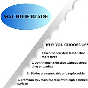 Goaste Bamboo Bread Bow Knife, 15.7" Serrated Bread Slicer, Stainless Steel Sourdough Bread Cutter with Fiddle Bow Design for Bagels, Baguettes and More