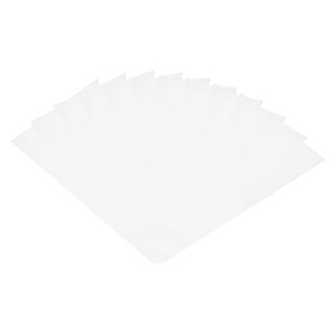 uxcell 100Pcs Clear Cello Bags, 6.3" x 11.8" Plastic Flat Cone Open-End OPP Cello Treat Bags Cello Poly Bags for Packing Cookies Candy Jewelry Gifts, Clear
