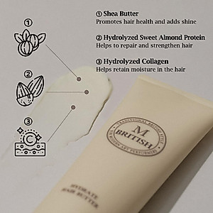 BRITISH M Hydrate Hair Butter 250g(8.81oz)