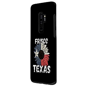 Galaxy S9+ Retro Frisco TX Texas City Apparel Souvenir Case
