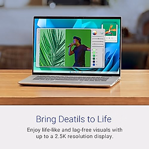 Dell Inspiron 7630 Laptop - 16.0-inch 16:10 2.5K (2560x1600) Display, Intel Core i7-13620H, 16GB LPDDR5 RAM, 1TB SSD, NVIDIA GeForce RTX 3050 GDDR6 Graphics, 1 Year Onsite Service - Platinum Silver