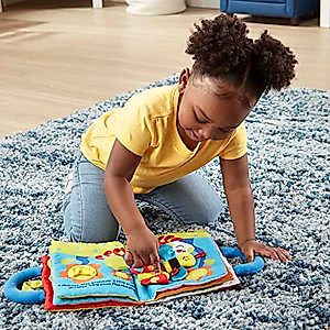 Melissa & Doug K’s Kids My First Activity Book 8-Page Soft Book for Babies and Toddlers - Early Learning Developmental Plush Soft Activity Book