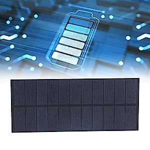 Solar Panel, Portable Easy To Use Solar Charger Wide Application for Greenhouse for Car Battery for Solar Street Light