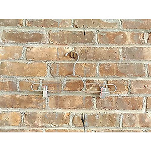 NAHANCO SLD-PANTHU, 14” High Polished Chrome Chic Skirt/Pant Hanger (Pack of 25)