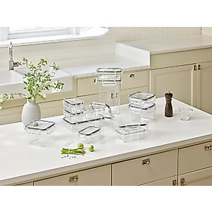 gotman Airtight Food Storage Container With Lid (47.3oz) BPA-Free | Meal Prep | Microwave, Freezer and Dishwasher Safe Leak-Proof | Kitchen Fridge Organizer Boxes | lids airtight sealing