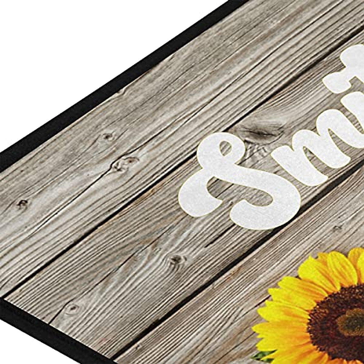 DOMIKING Custom Kitchen Rugs Non-Slip Personalized Kitchen Mat for Floor Fall Kitchen Decor Accessories Rustic Comfort Foam Rug Farmhouse Standing Mat Customized Doormat (39"x 20")