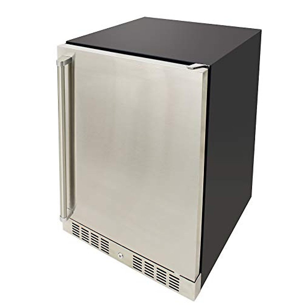 Brama Outdoor Refrigerator Built-In or Freestanding with Automatic Defrost, LED Display and Control Panel