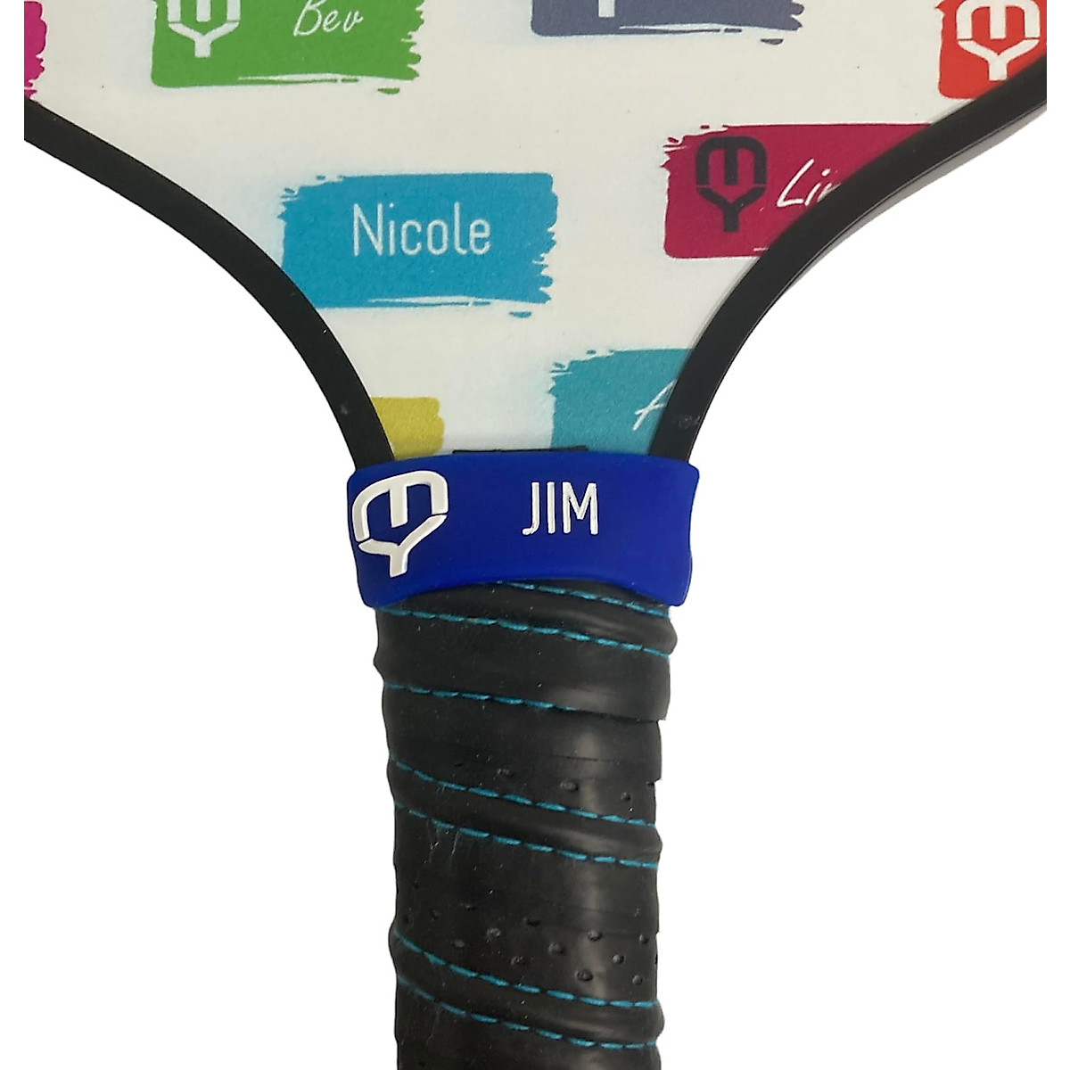 MYPadL Pickleball Paddle Personalizable Bands (Royal Blue)