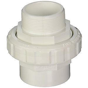 Hayward SP14983S 2-Inch MIP by 2-Inch Socket White PVC Flush Male/Female Socket Union