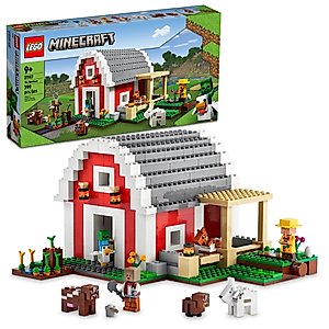 LEGO Minecraft The Red Barn 21187 Building Toy Set for Kids, Girls, and Boys Ages 9+ (799 Pieces)