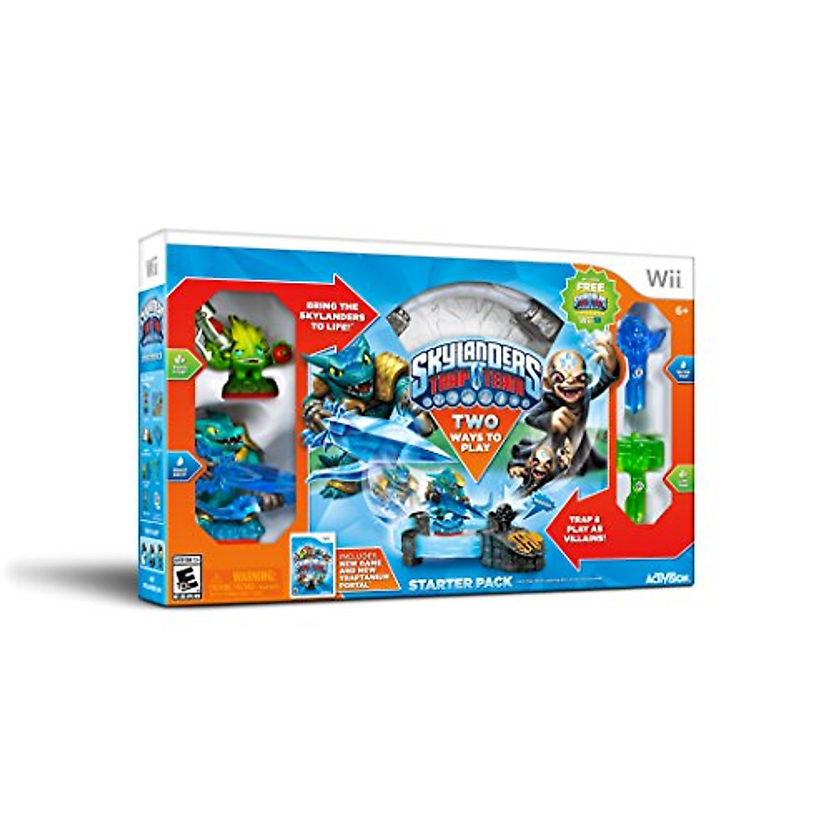 Skylanders Trap Team Starter Pack - Wii