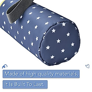 Light Autumn Lego Storage and Play Mat Bag - Compact Toy Organizer Bin for Kids Room - Drawstring Toy Holder for Fast Storage - On the go, Easy to Carry Toy Container during Travel