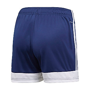 adidas Women's Tastigo 19 Shorts, Dark Blue/White, X-Large