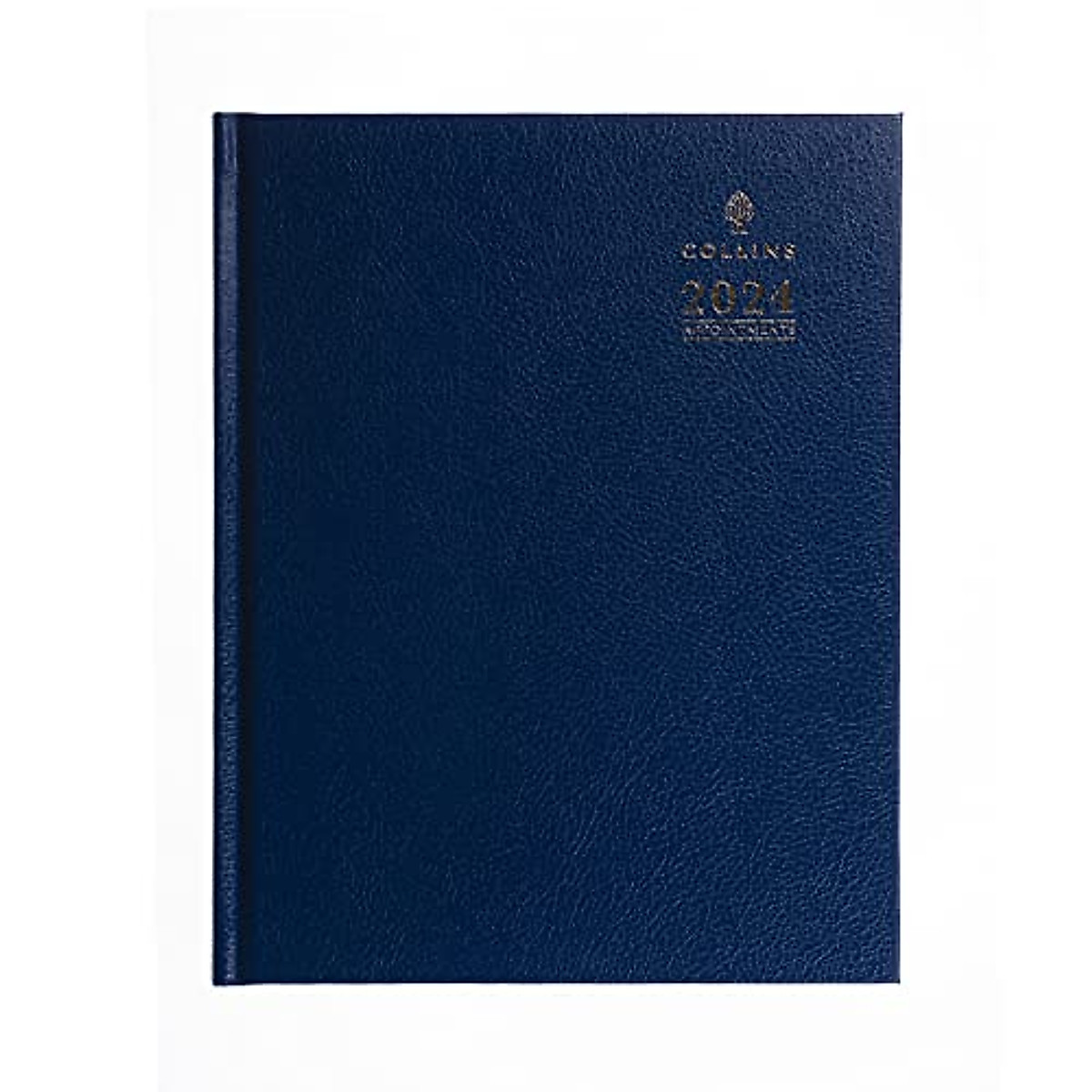 Collins Debden Collins Standard Desk 2024 Diary Quarto Week to View Business Diary (Appointments) - Business Planner and Organiser - January to December 2024 Diary - Weekly - Blue - A36.60-24