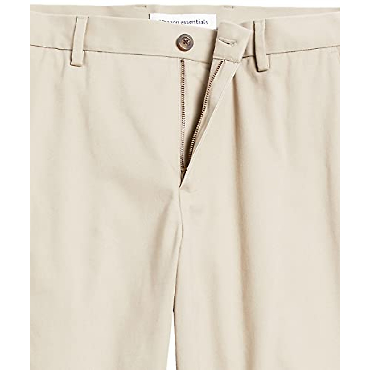 Amazon Essentials Men's Classic-Fit Wrinkle-Resistant Flat-Front Chino Pant (Available in Big & Tall), Khaki Brown, 40W x 32L