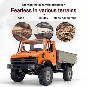 KAROYD RC Unimog Army (USSR) Truck LD-1201 1/12 2.4G 5CH Climbing Military Truck Model Vehicle (Updated RTR Version)