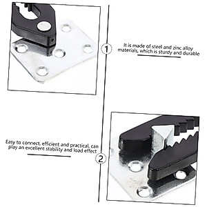 SEWOART 1pc Sofa Connector Furniture Snap Metal s Hooks Couch Connectors Snap for Sofa Couch Sectional Sofa for Sectional Metal Snap Buttons Couch Joint Snap Corner Holder Plastic