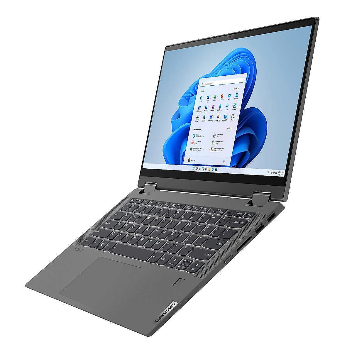 Lenovo Flex 5i Convertible 2-in-1 Laptop in Graphite Grey 14 FHD Touchscreen Intel Core i3-1115G4 up to 4.1Ghz 8GB DDR4 RAM 256GB SSD Windows 11 (Renewed)