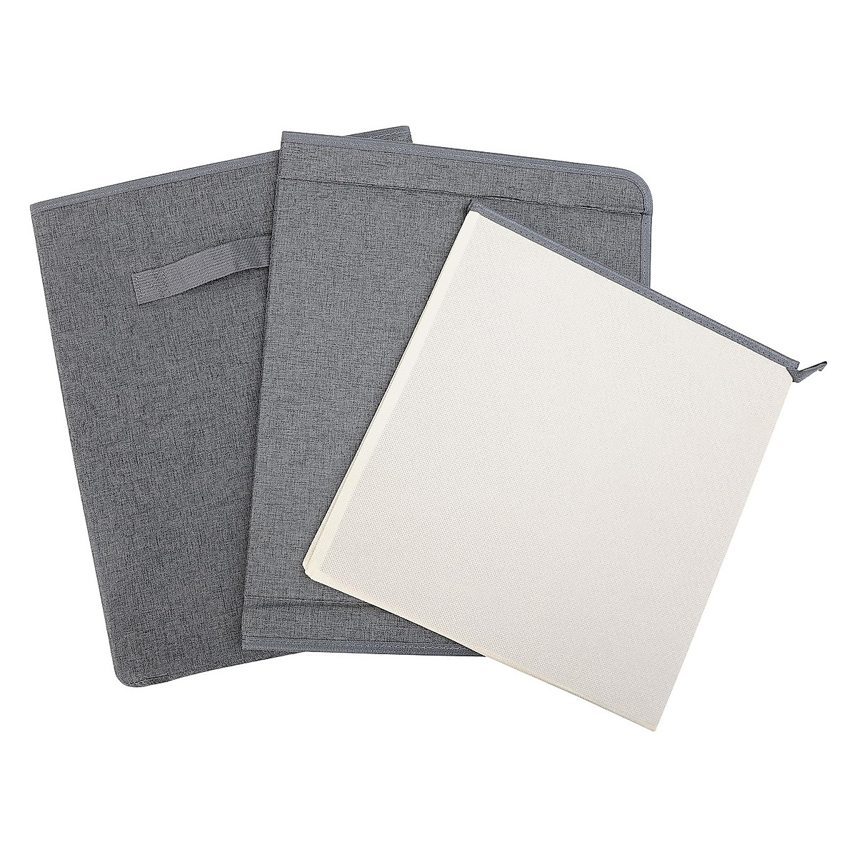 Triluby Foldable Kids Toy Chest with Lid, Baby Toy Box, Large Toy Storage Bin/Organizer/Basket/Trunk for Boys, Girls, Toddler and Baby Nursery Room (Gray Unicorn)