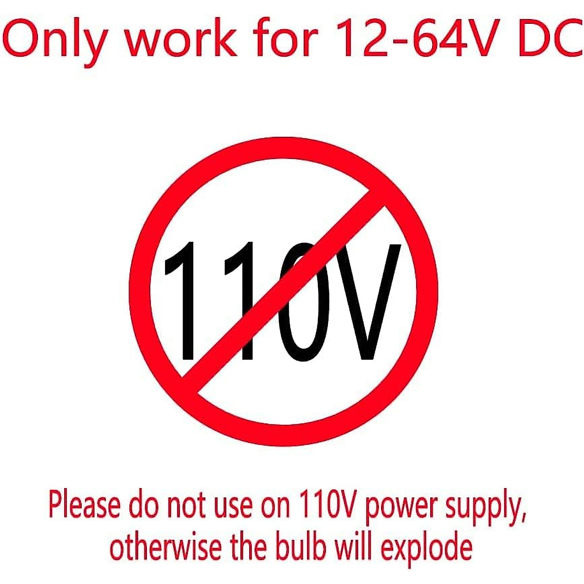 Megrezo 12V Low Voltage LED Light Bulbs - Daylight 3W(Only for 12V), Pack of 6