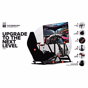 Next Level Racing F-GT Frame Only Simulator Cockpit - Not Machine Specific