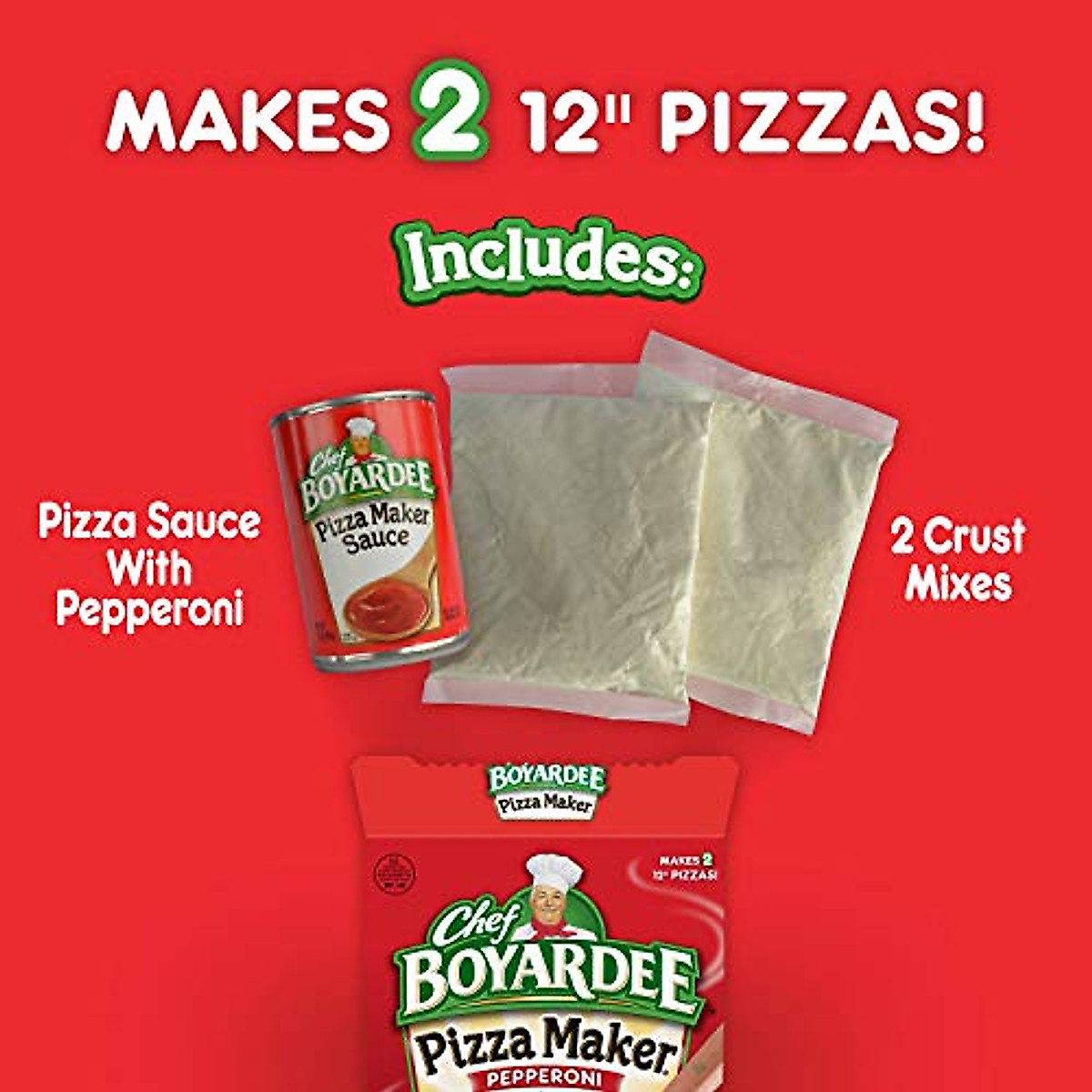 Chef Boyardee Pepperoni Pizza Maker, 31.85 oz, 6 Pack