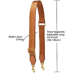 HUADEK Purse Strap Replacement Crossbody Handbag Stripe Wide Adjustable…