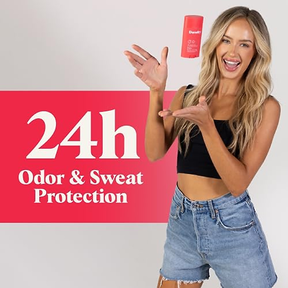 Duradry AM Deodorant & Antiperspirant - Deodorant for Hyperhidrosis, Antiperspirant for Women & Men, Armpit Sweat Protection, Silicone-free - End Game, 2.3 Oz (Pack of 3)