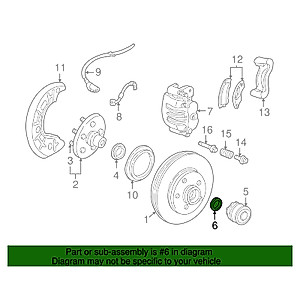 Ford F87Z-3B457-AA - RING - RETAINING