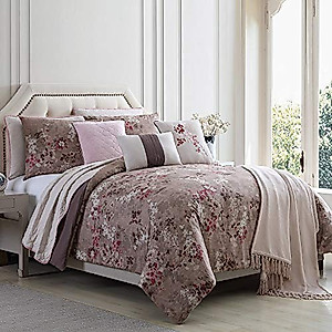 Modern Threads Grammercy 10-Piece Comforter and Quilted Coverleted Coverlet Set Queen