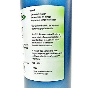 JTS Jewelry Ultrasonic Cleaning Solution Cobalt Blue 1 Quart Clean Jewelry Compounds Made in USA