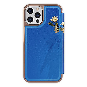 Ted Baker Bryony Mirror Folio Case for iPhone 12 / iPhone 12 Pro (2020) 6.1 Inch - Harmony Mineral