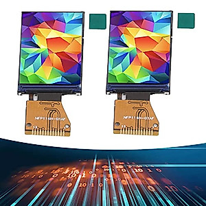 FECAMOS Display Module, ST7789V Driver SPI Interface 1.14in IPS Display Module 135 X 240 Resolution for Controller Board